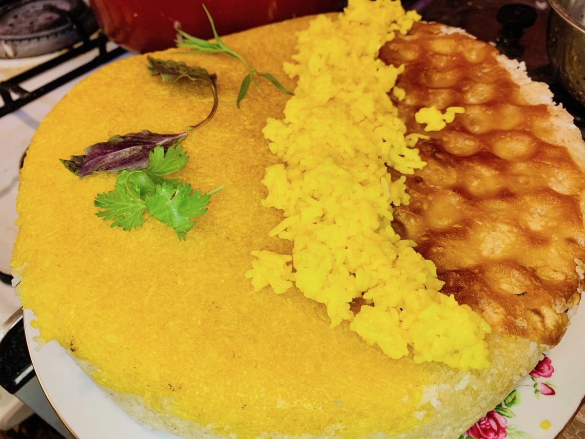 best tahdig recipe - Bohemian Vagabond - Jacki Ueng